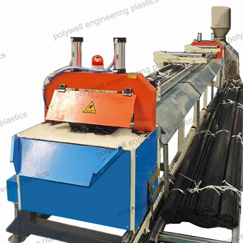 POLYWELL Automatic High-Efficiency Cutting Machine for Nylon Insulation Strips